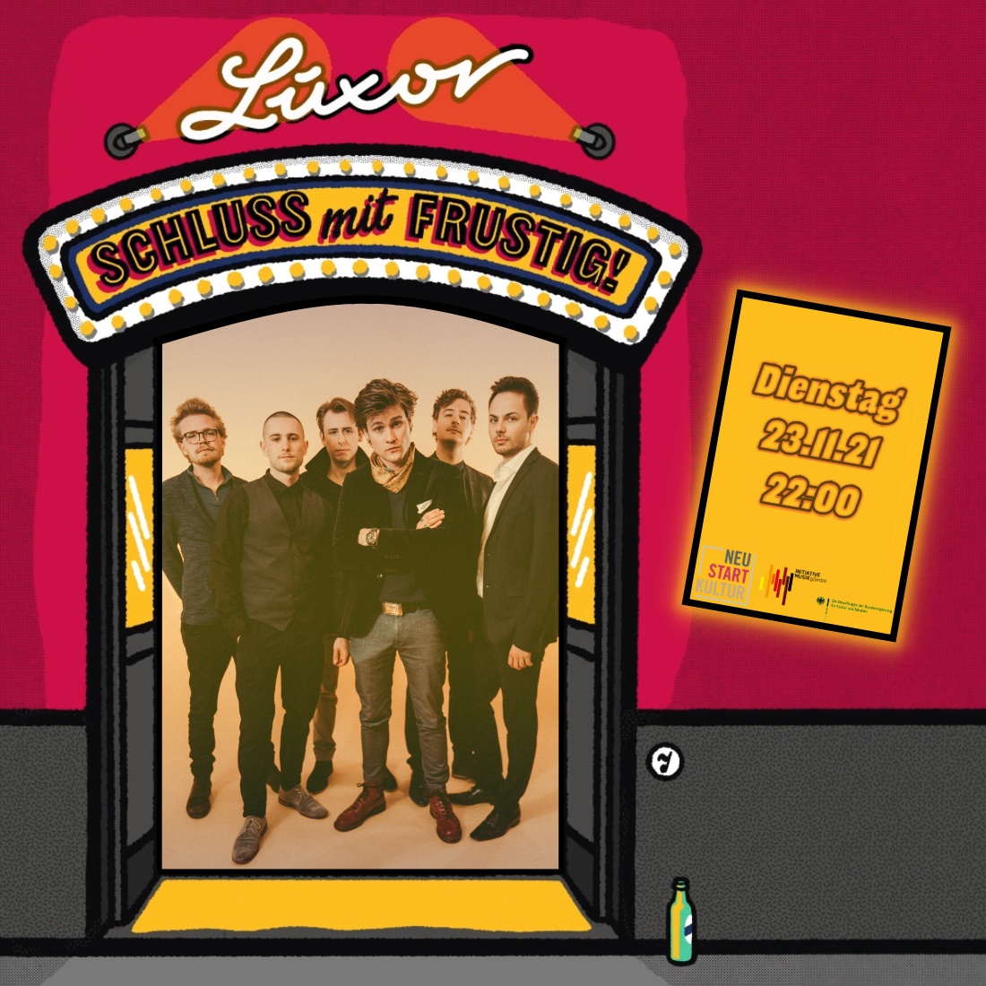 NEUSTART KULTUR: The Buggs – LUXOR