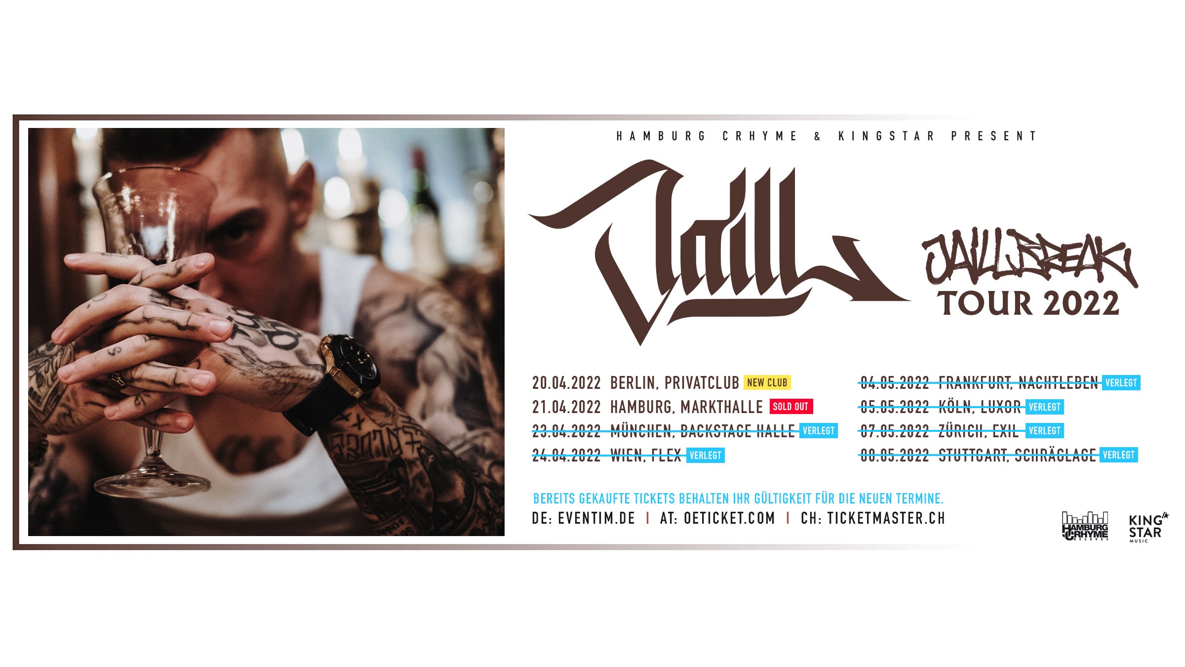 Jaill - VERSCHOBEN AUF UNBEKANNT! – LUXOR